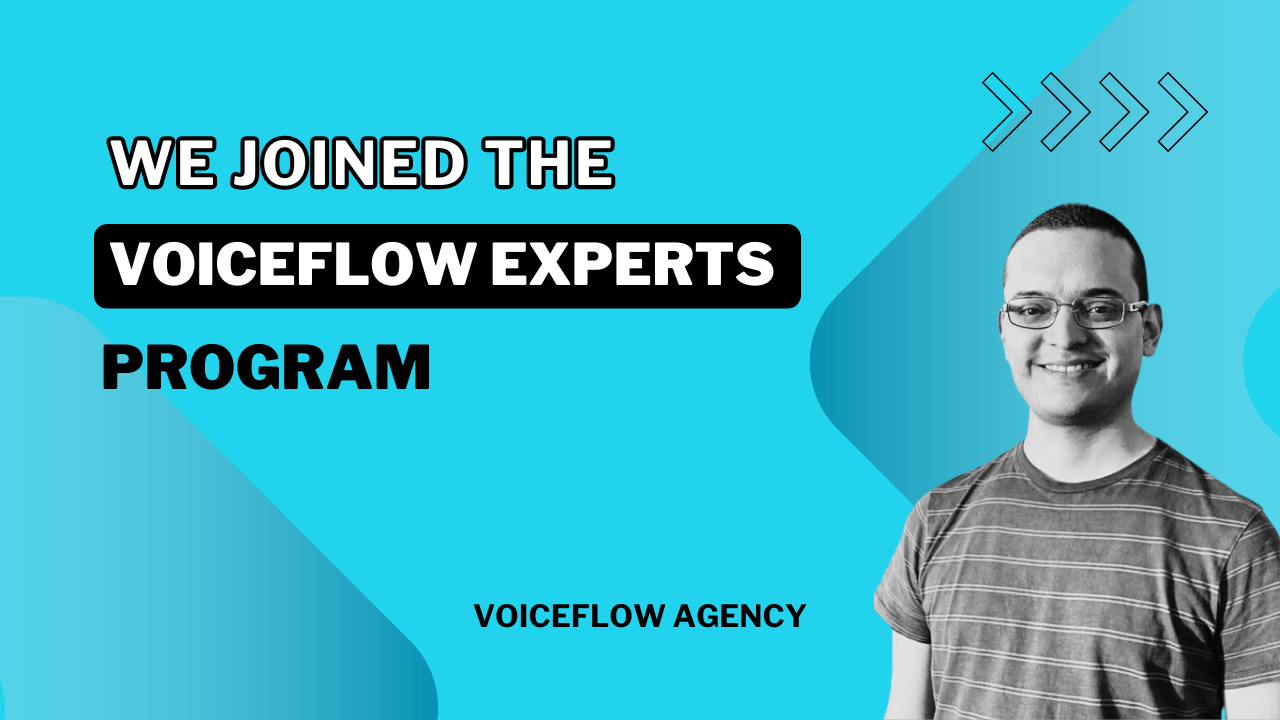We joined the Voiceflow Expert Program • Moonside AI